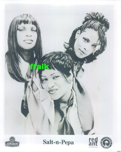Press Photo: Salt-N-Pepa 8x10 B&W | eBay Australia