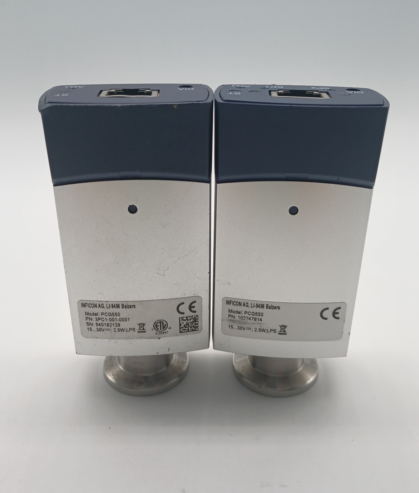 INFICON PCG500 Vacuum Gauge, PN: 3PC1-001-0000/102247814/3PC1-001-0001 ...