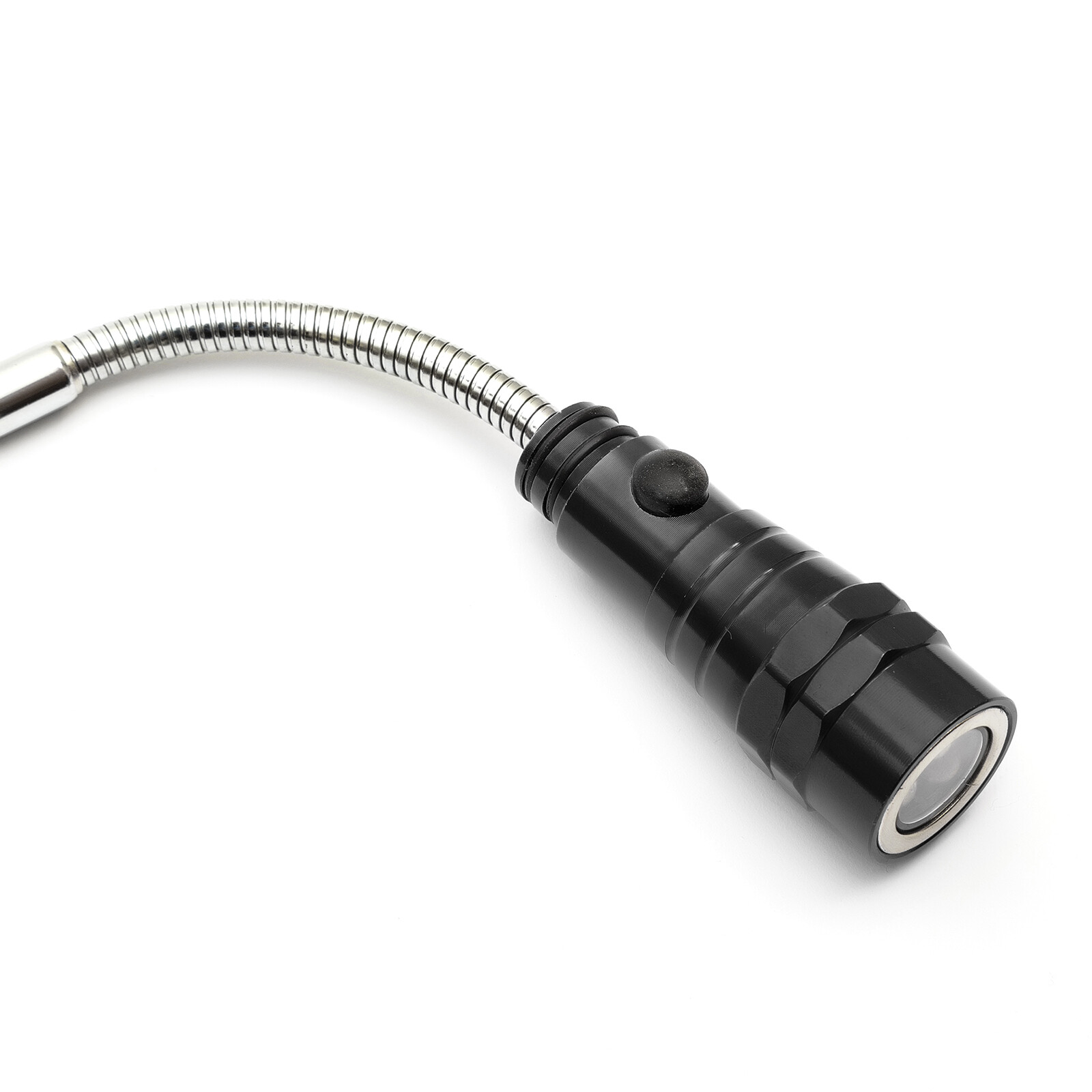 Pocket Metal LED Flexi Light Torch 17cm - 56cm 360 Magnetic Head Base ...