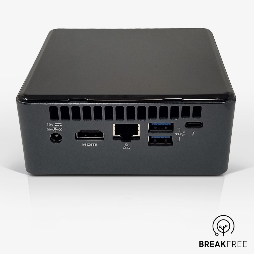 Intel NUC Kit NUC8i5BEH Mini PC i5 8259U 3.8GHz 16GB RAM 256GB SSD VAT ...