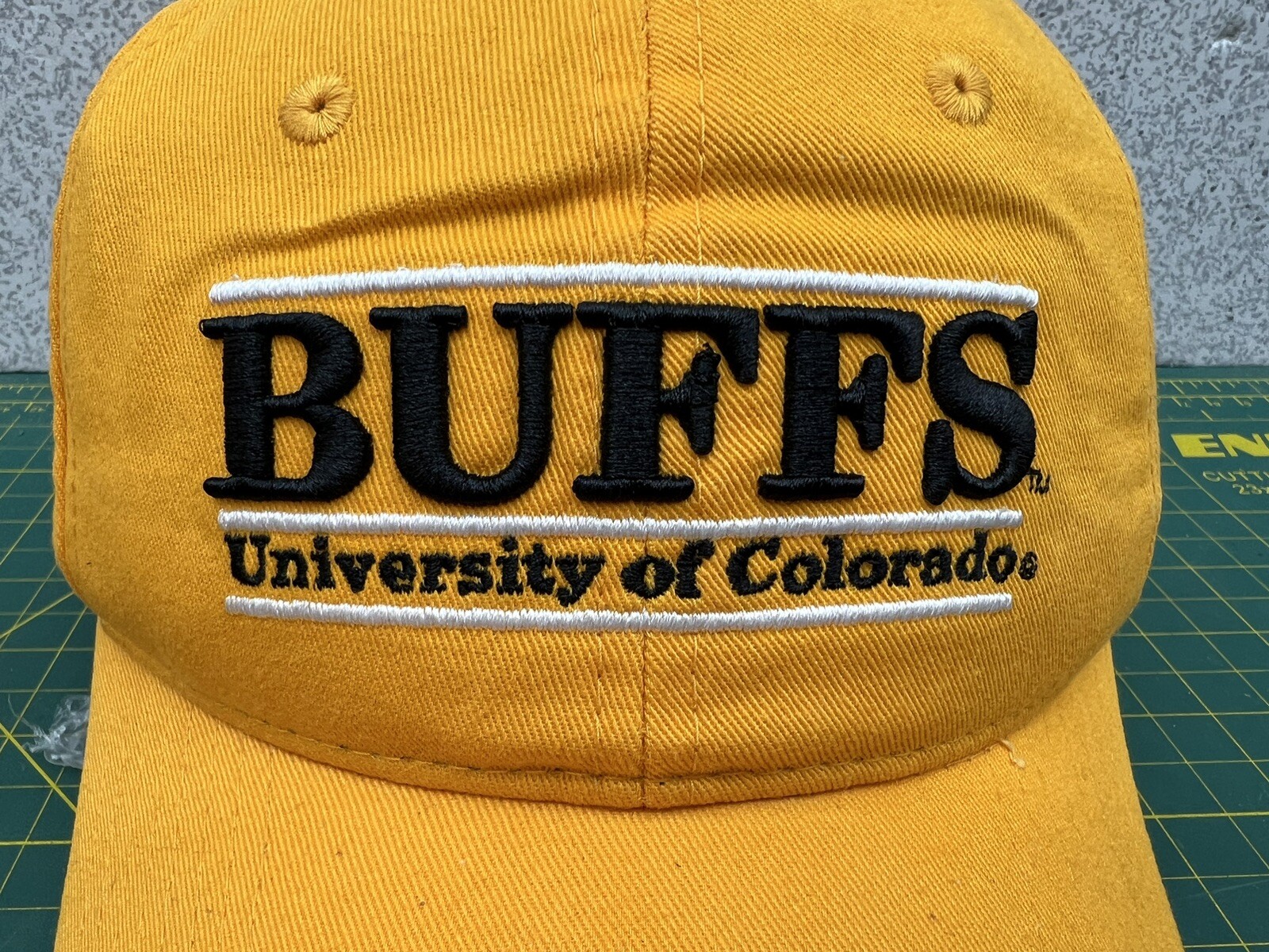 University Of Colorado Buffaloes “BUFFS” 3 Line Embroidered Hat - The ...