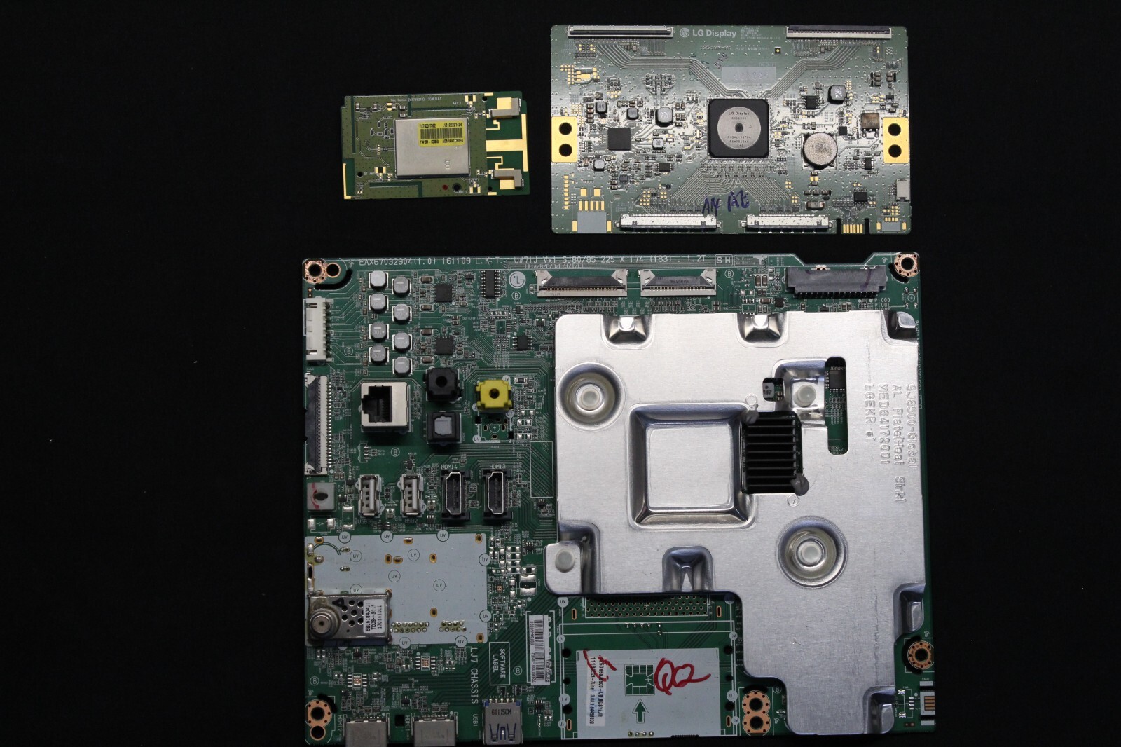 LG 65SJ8500-UB. BUSYLJR LED TV Repair Kit (M.B EBT64458303, T-Con 6871L ...