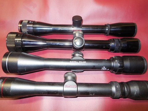 Lot of 4 Hunting Rifle Scopes | eBay