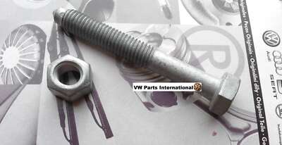 VW New Beetle 9C FWD Rear Lower Strut Shock Absorber Bolt and Nut 1x ...