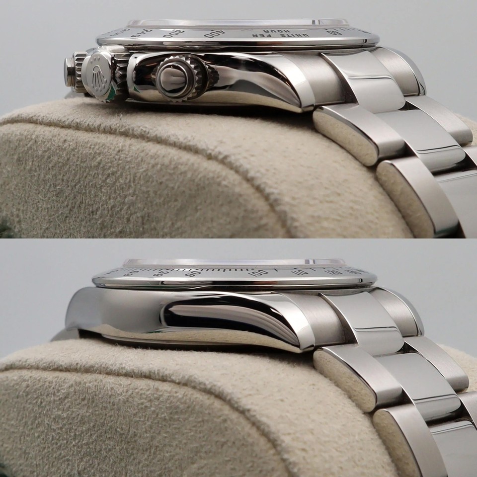 Rolex Daytona 116520 Stainless Steel Black Index Dial Automatic Mens ...