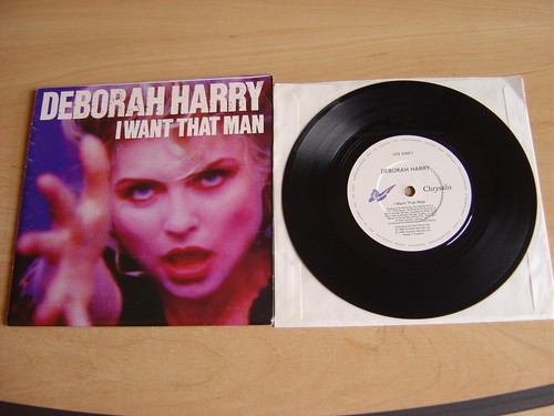 Deborah Harry: I Want That Man 7": 1989 UK Release. Poster Sleeve ...
