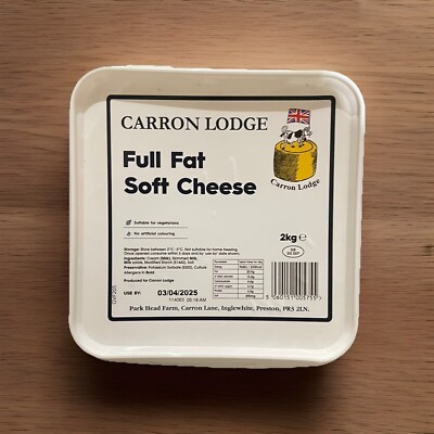 Full Fat soft Cheese 2kg tub | eBay UK