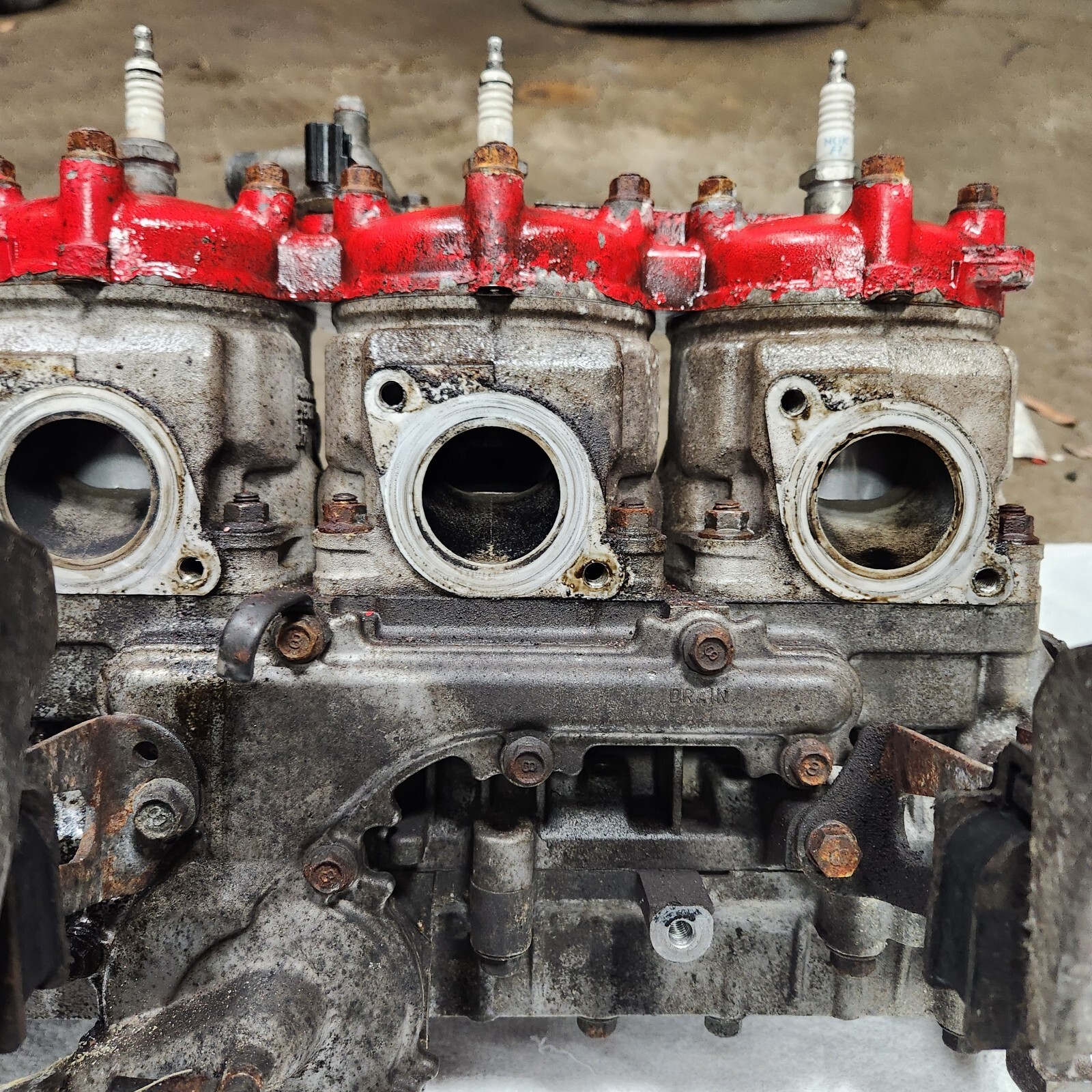 1997-2006 Yamaha Sxr Sx Venture Vmax Deluxe Venom 600 700 Red Head ...