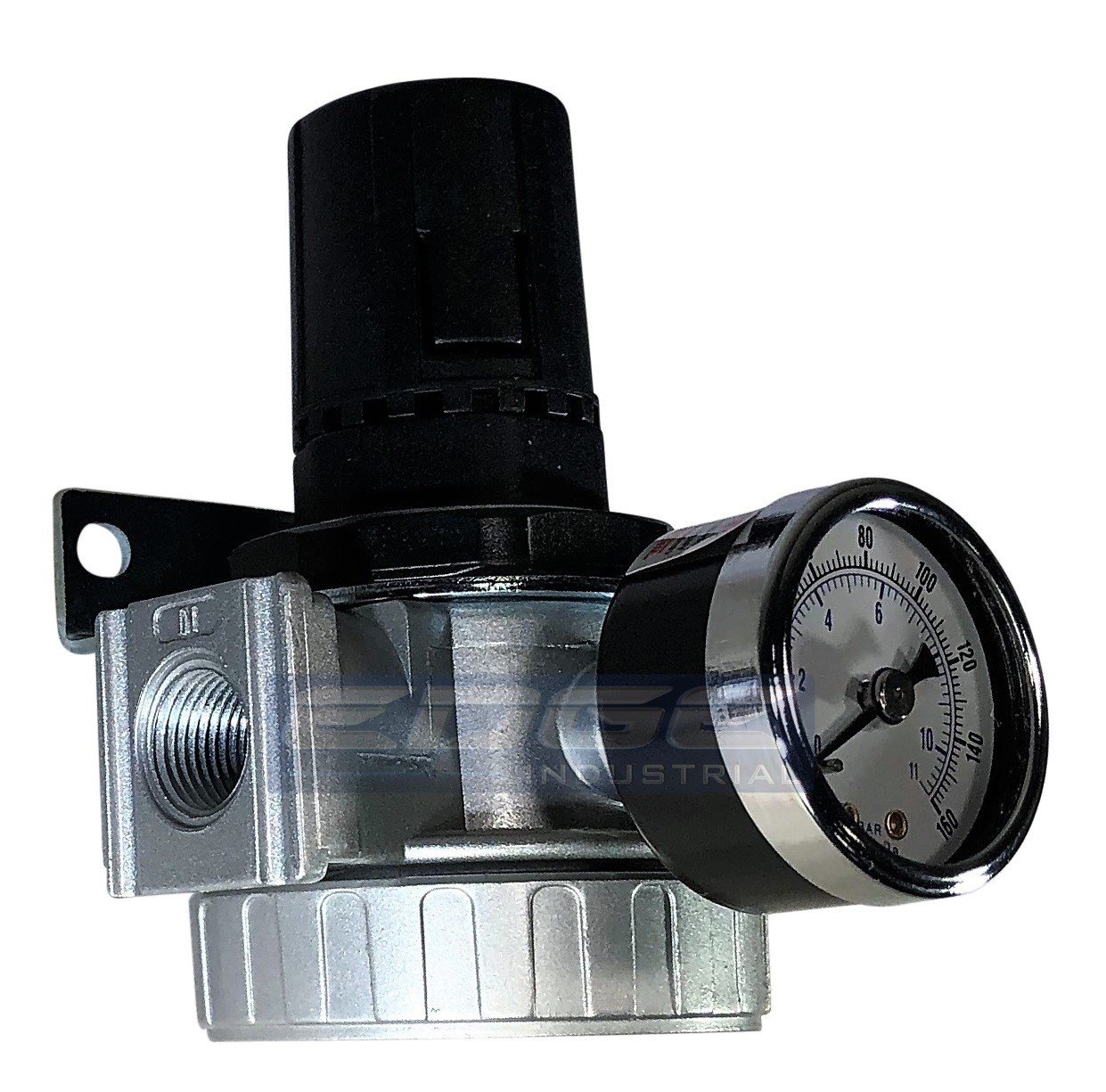 1/2" MID FLOW AIR IN LINE PRESSURE REGULATOR PNEUMATIC TOOLS ...