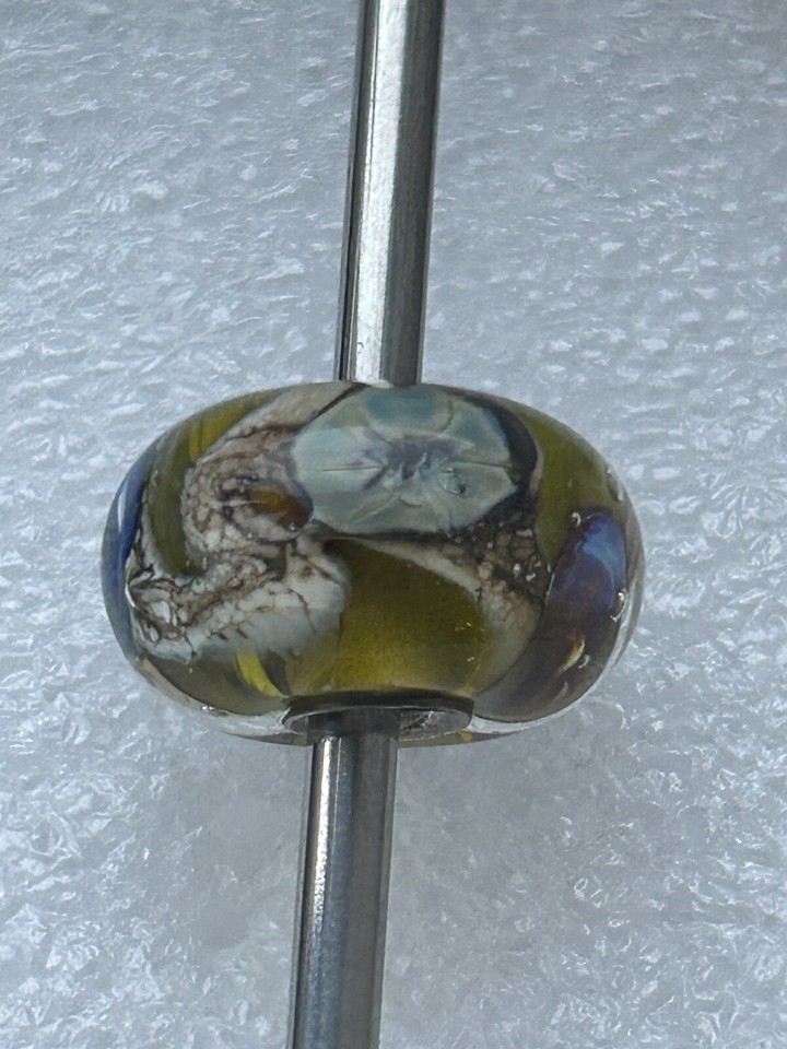 RACHEL BANJO BEADS Lampwork Bead.Fits Trollbeads.. 17mm x 10mm | eBay UK