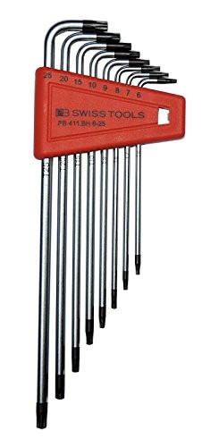PB Swiss Tools Offset screwdriver Set for Tamperproof Torx screws Sizes ...