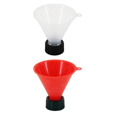 Water Bottle Funnel Kitchen Tool with Hanging Hole Spillproof Easy Fill ...