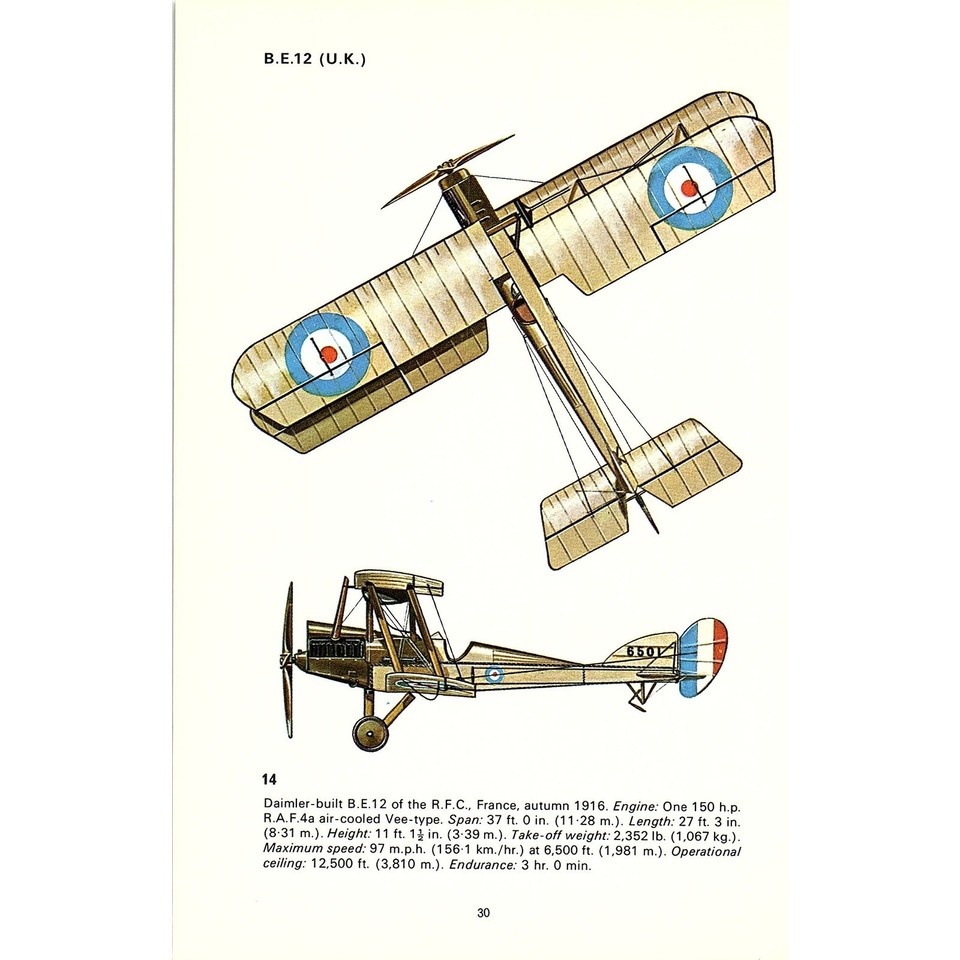 Phonix DI & D.III Hansa Brandenburg 1968 Patrol & Transport Aircraft ...