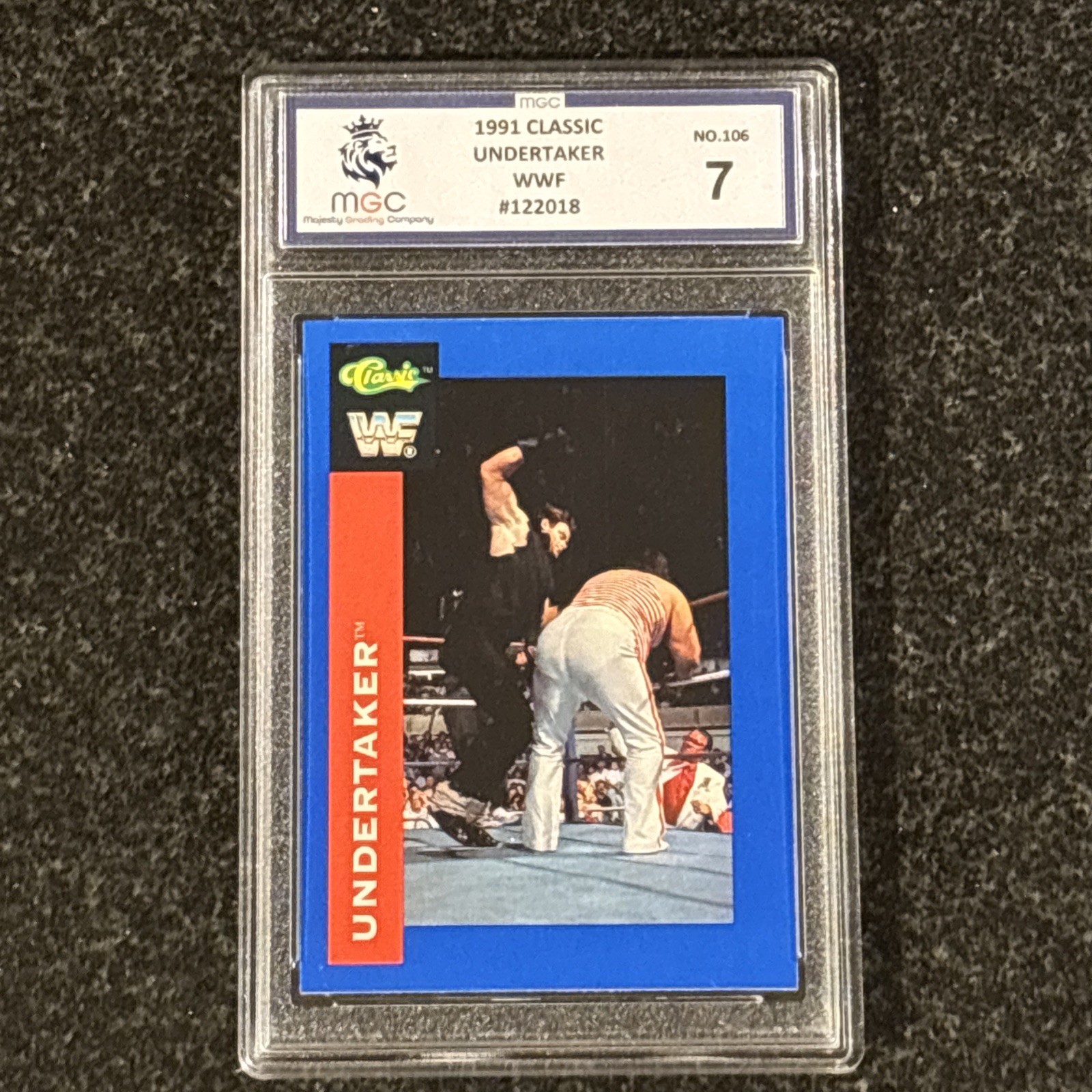 1991 Classic WWF Superstars - Undertaker #106 (RC) for sale online ...