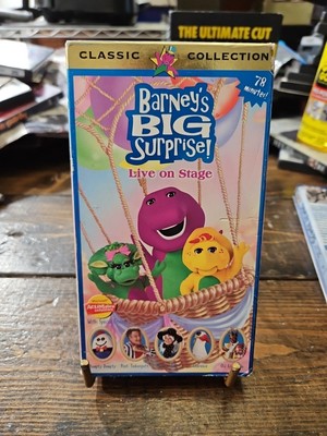 BARNEY'S BIG SURPRISE! Live On Stage (VHS 1998) Classic Collection | eBay