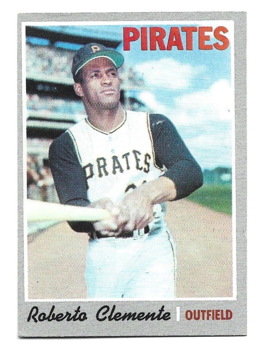 Roberto Clemente Baseball Card