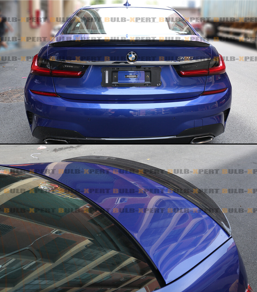 Gloss Black BMW Accessory Gloss Black Rear Trunk Spoiler For BMW G20 ...