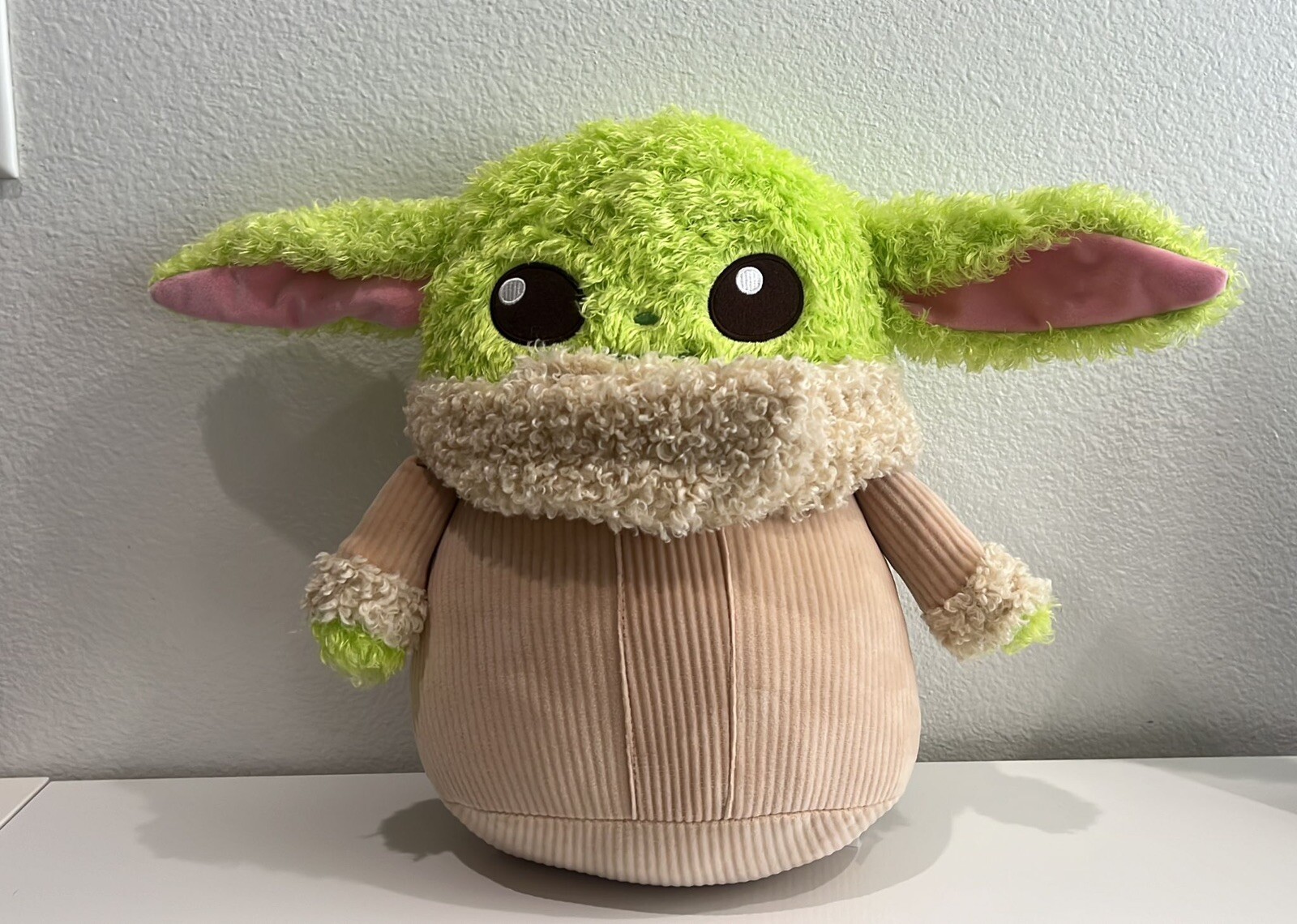 STAR WARS™ GROGU™ Soft’n Fuzzy PLUSH HHC59 Makes Noises COLLECTORS Kids ...
