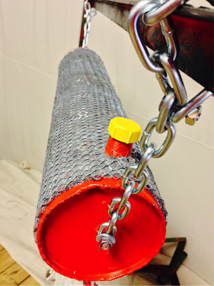 (2) 45" CATTLE LIVESTOCK OILER RUB for insect / parasite / fly control ...