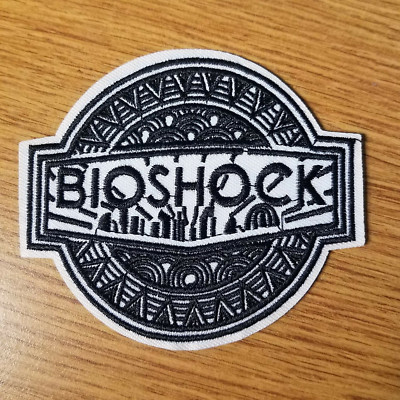 Bioshock Black Logo Patch 3 1/4 inches tall | eBay