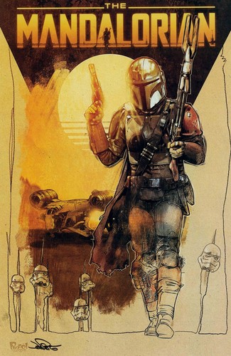 Jon Pinto SIGNED Disney + Disney+ Plus Art Print ~ Star Wars The ...