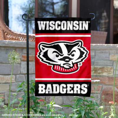 Wisconsin Badgers Garden Flag and Yard Banner | eBay
