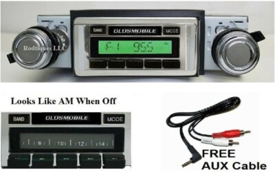 1968-1969 Cutlass Radio w/ FREE Aux Cable + 230 AM/FM Stereo Radio | eBay