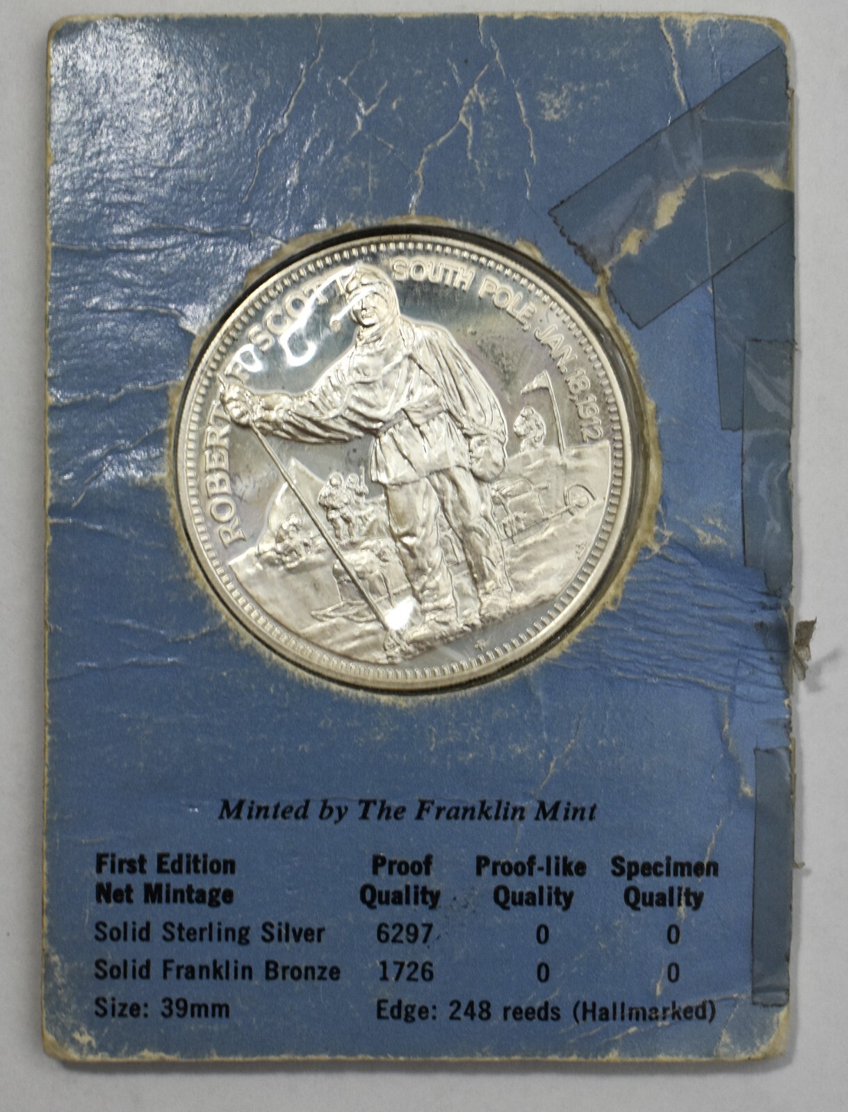 Solid Silver New Zealand Museum Canterbury South Pole Diamond ...