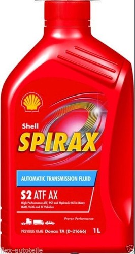 Shell Spirax S2 Atf Ax 1l Steering Gear Oil Hydraulic Oil Red Ford ...
