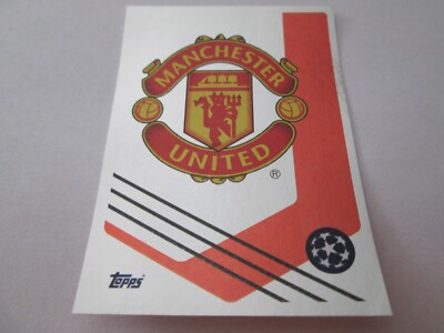 Sticker TOPPS CHAMPIONS LEAGUE 2021 - 2022 - N° 56 MANCHESTER UTD ...