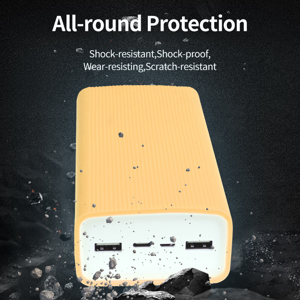 30000mAh Power Bank Case Protective Cover for Mobile Power (Orange) | eBay