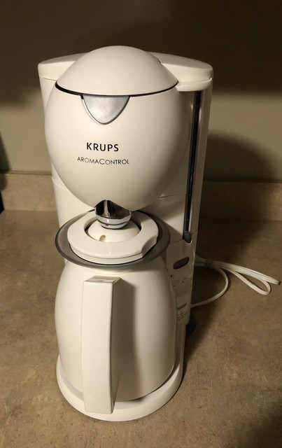Krups Aroma Control Coffee Maker With Thermal Carafe 10 Cup Model 229 ...