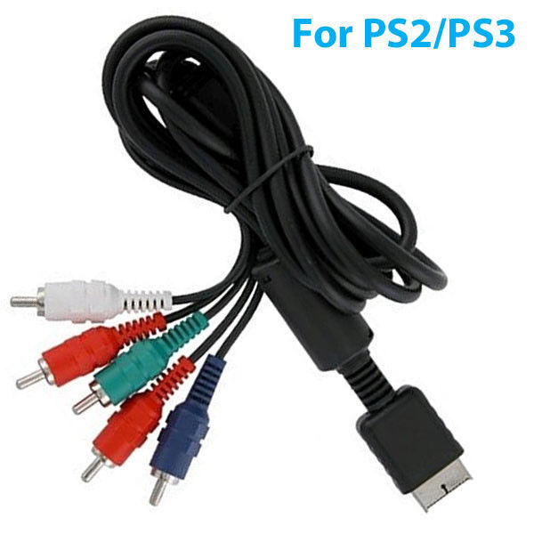 6FT HD Component RCA AV Video-Audio Cable Cord for SONY Playstation 2 3 ...