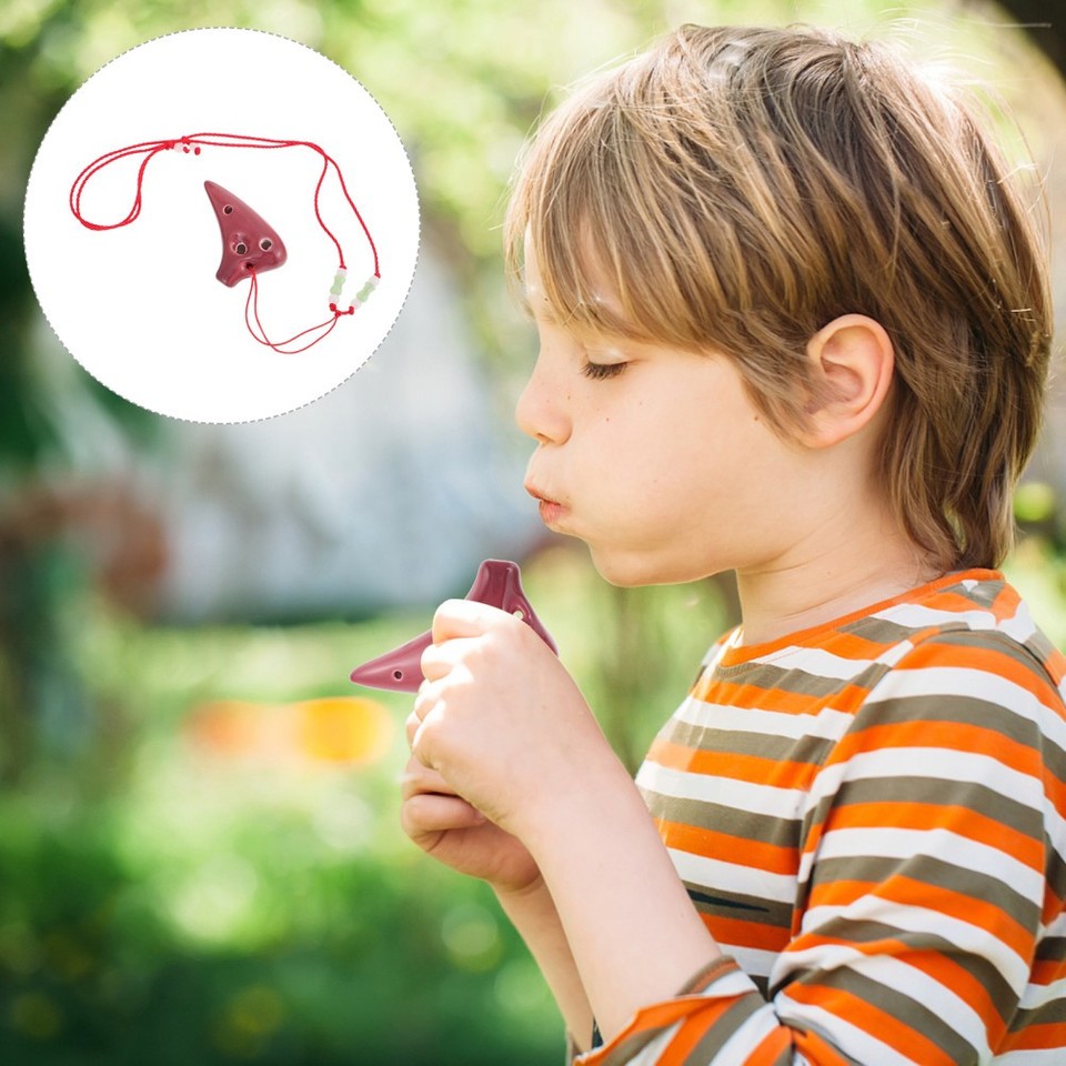 Portable Ocarina Beginners Ocarina Children Introductory 6 Hole Ocarina ...