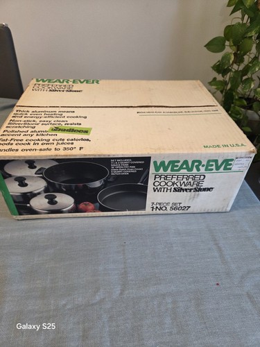 WEAR-EVER Vintage 7-Piece Cookware Set – SilverStone Non-Stick, Made in ...