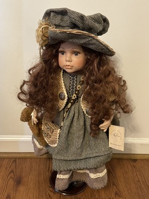 Vintage Swan Collection Jan Lee Porcelain Doll "Alice" Victorian 22" | eBay