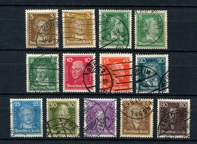 German Reich : Famous Germans set from 1926 - used | eBay