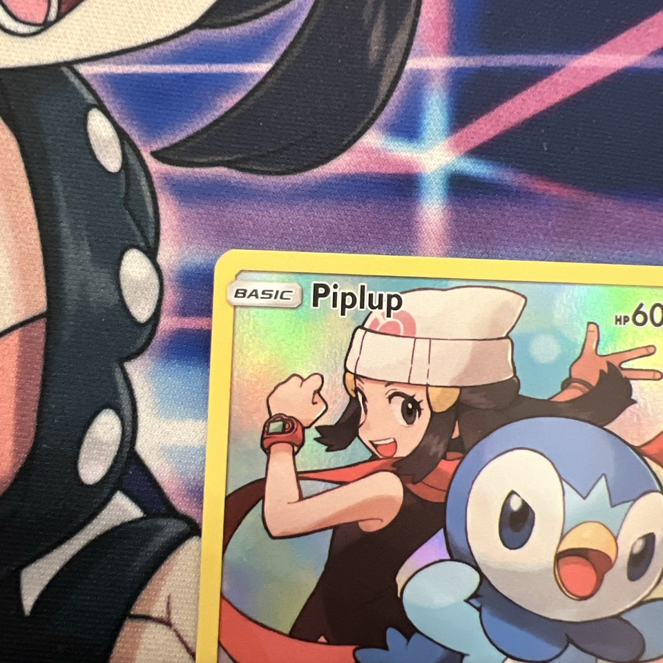 Pokémon TCG Piplup Holo Secret Rare Card Sun & Moon Cosmic Eclipse 239/ ...