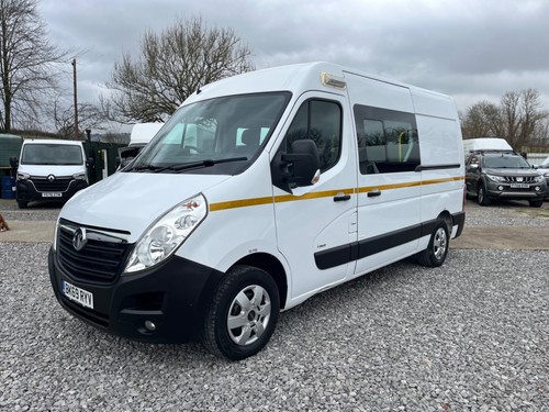 2019 / 69 VAUXHALL MOVANO CREW VAN / MESS VAN | eBay UK