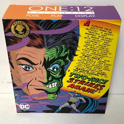 New Mezco One:12 Collective Golden Age Two-Face Limited Edition ...