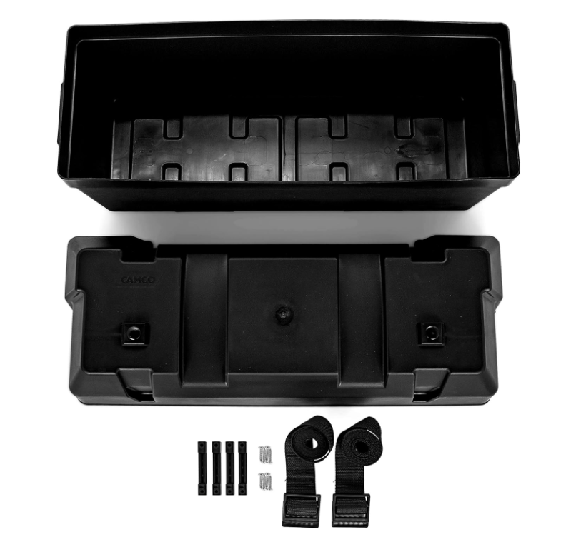 Double Battery Box,Safely Stored Rv,Automotive,Marine Battery,Corrosion ...