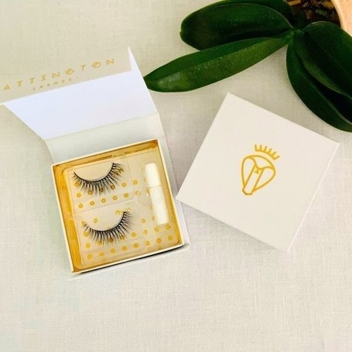 Battington Lashes Monroe 3D Silk Lashes and Glue Kit New Multi-Use ...