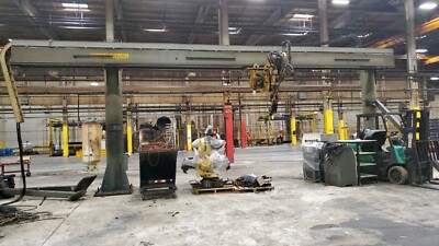 FANUC Overhead Robot Gantry - 30' Robot Rail - M-710 Series Dual ...