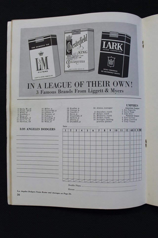 1963 OFFICIAL WORLD SERIES PROGRAM NEW YORK YANKEES vs LOS ANGELES ...