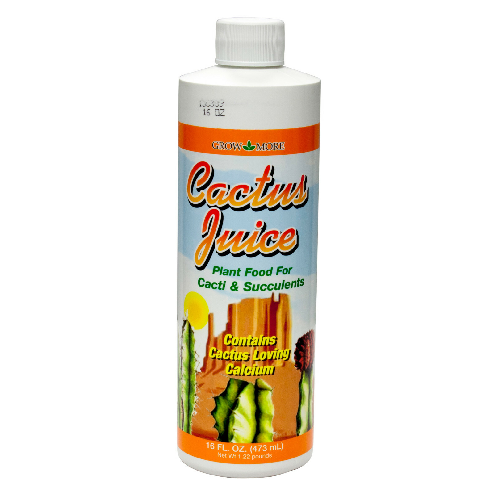 Grow More Cactus Juice Plant Food 16 oz Natural Plant Food For Cacti ...