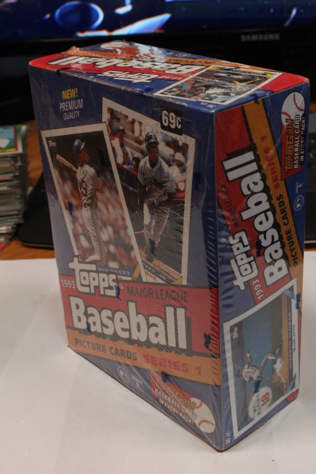 1993 Topps Picture Cards Series 1 Major League Baseball Card Box | eBay