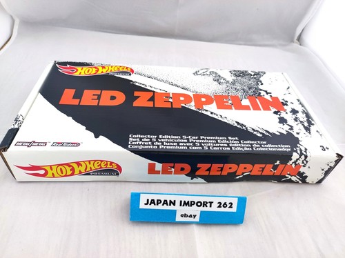 Hot Wheels Led Zeppelin Set of 5 Collectible Die-Cast Vehicles Premium ...