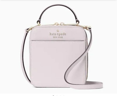 Kate Spade Leather Daisy Vanity Crossbody Amethyst | eBay