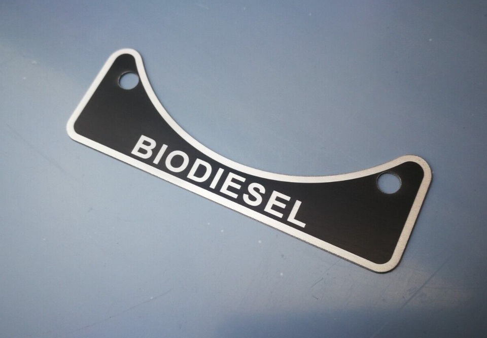 CUSTOM METAL FUEL FILLER BADGE FITS LAND ROVER DEFENDER 90 109 110 ...