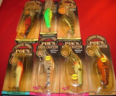 Poe's NEW OLD STOCK Lures (You Choose, Your Choice, You Pick) | eBay